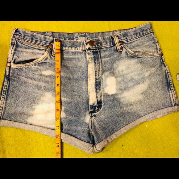 Wrangler | Shorts | Vintage Wrangler Distressed Cut Shorts | Poshmark